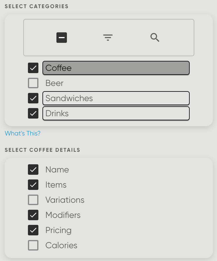 How do I display Square Menus on my Raydiant screens?