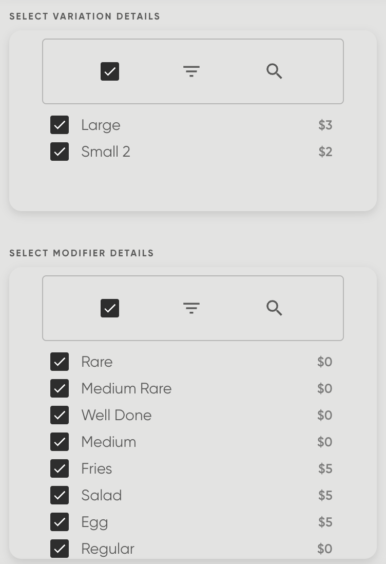 How do I display Square Menus on my Raydiant screens?