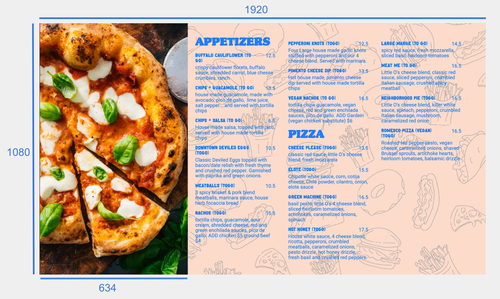 How do I display my Clover menus on my Raydiant screens?