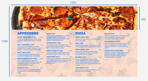 How do I display Toast menus on my Raydiant screens?