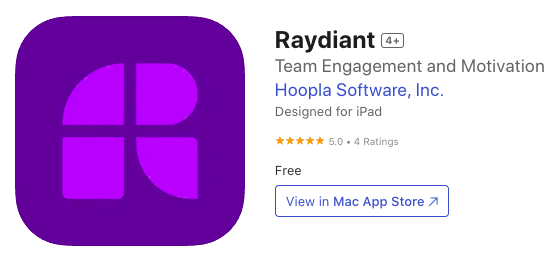 Employee Engagement Mobile App (Raydiant Engage)
