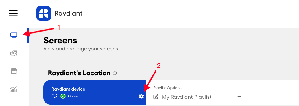 How do I remove unused screens from the dashboard?