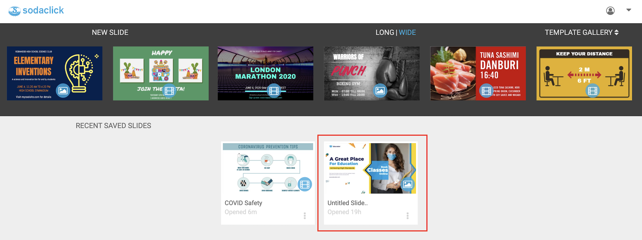 How do I display Sodaclick on my Raydiant screens?