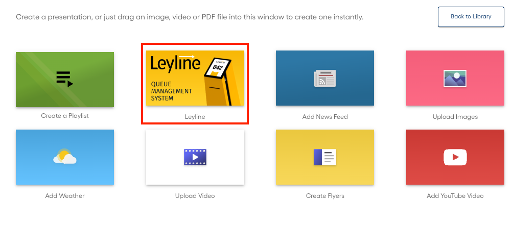How do I display Leyline on my Raydiant screens?
