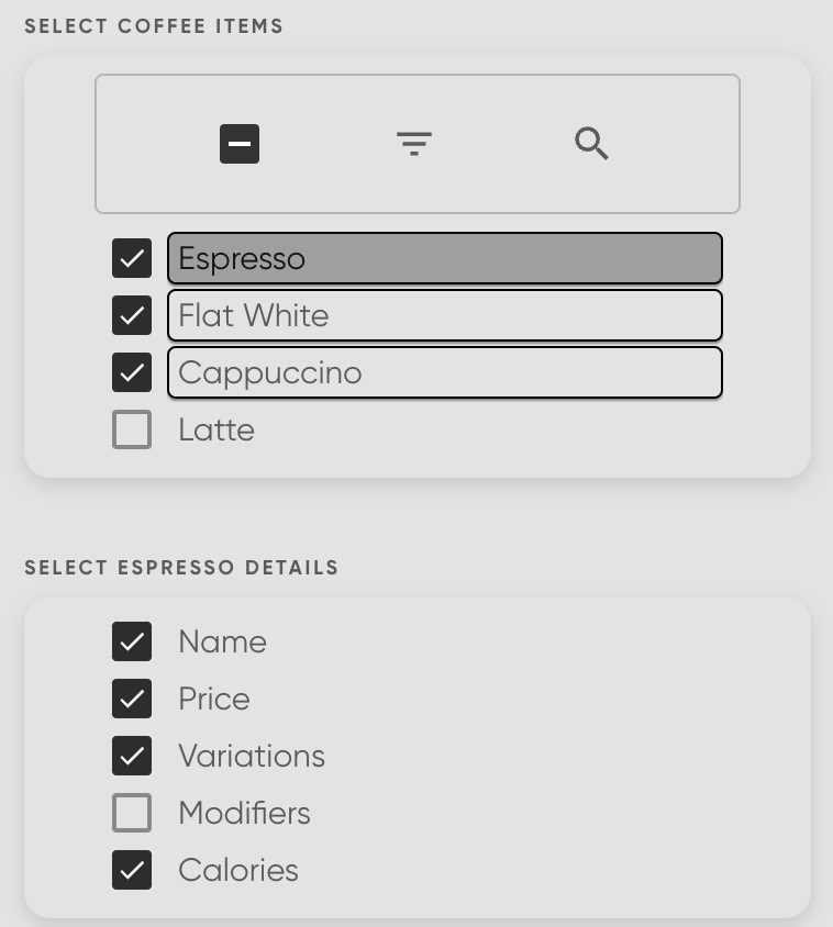 How do I display my Square menus on my Raydiant screens?