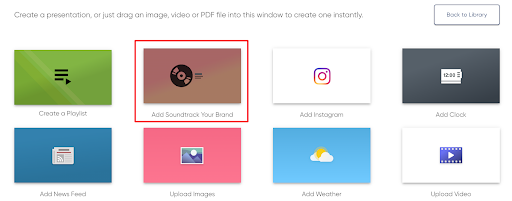 How do I play music with Raydiant and Soundtrack Your Brand?