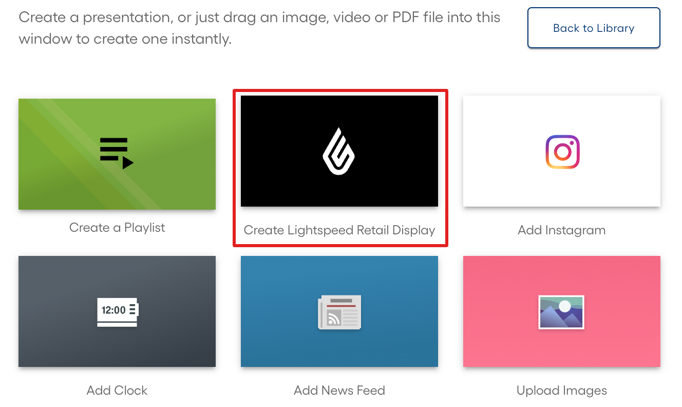 How do I display Lightspeed Retail products & services menus on my ...