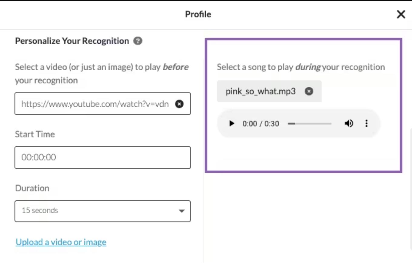 Update your Profile - Players (Raydiant Engage)