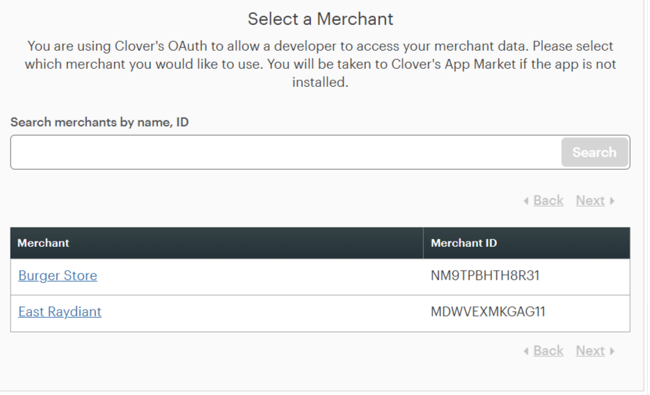 How do I display my Clover menus on my Raydiant screens?