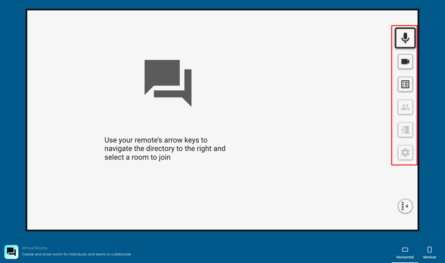 How do I display Virtual Rooms on my Raydiant screens?